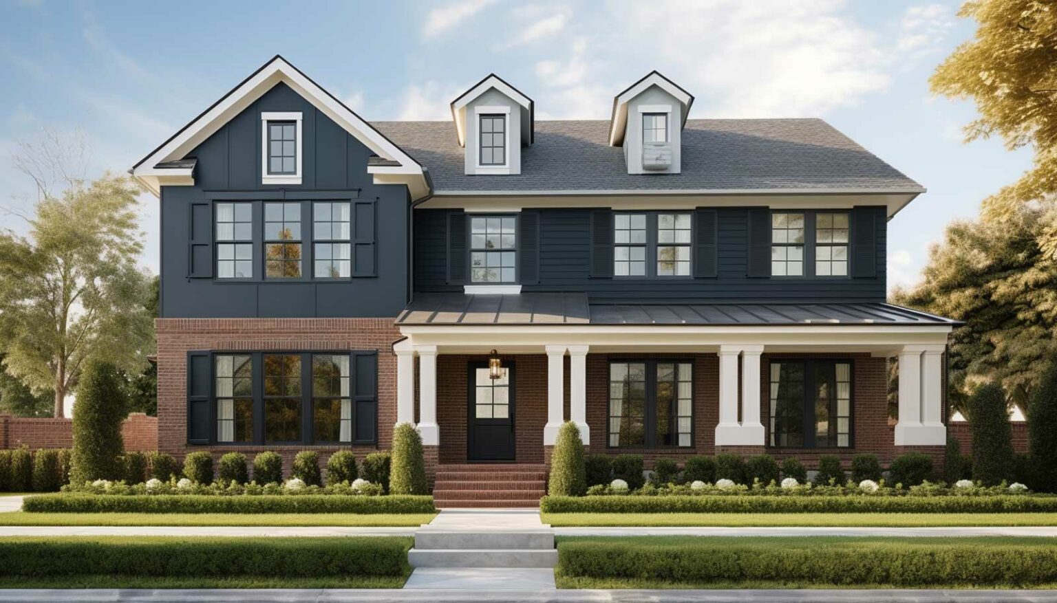 What Color Siding Goes with Red Brick: Top 5+ Stunning Combinations to ...